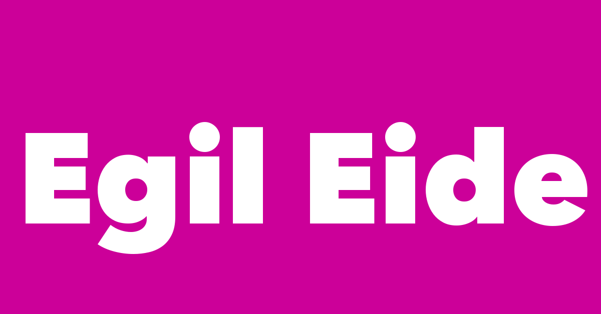 Egil Eide - Spouse, Children, Birthday & More