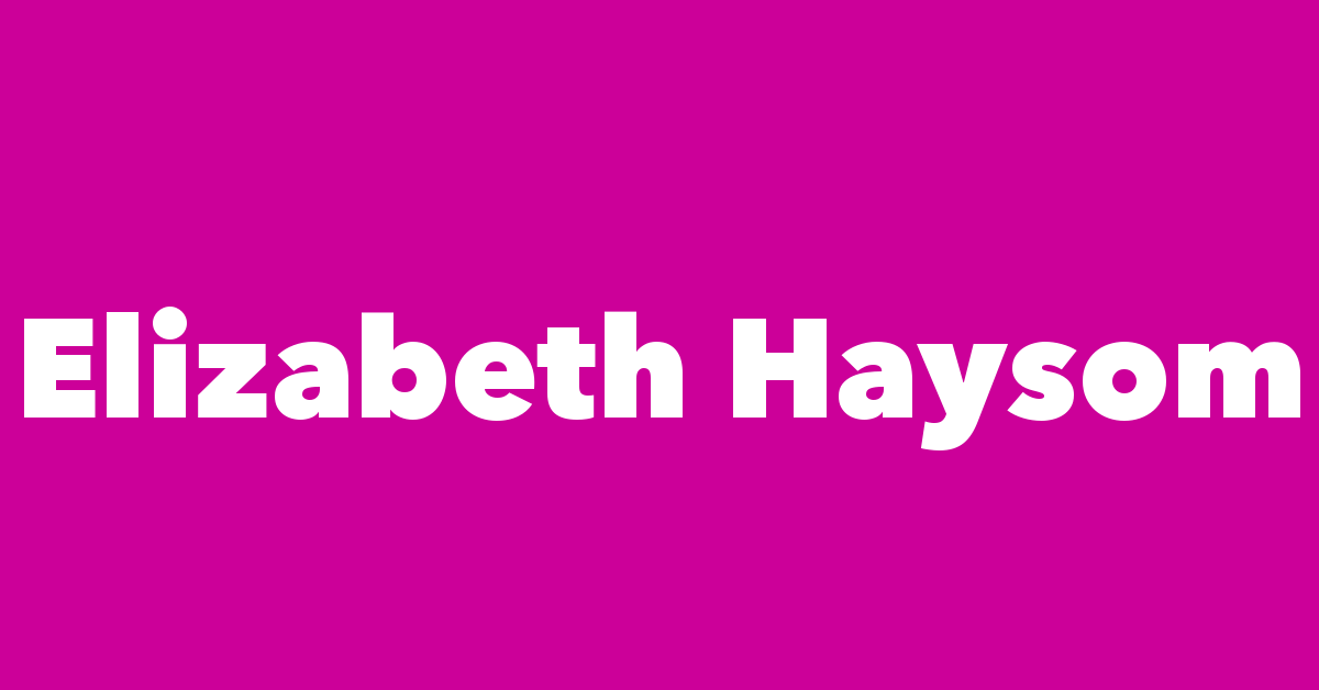 Elizabeth Haysom - Spouse, Children, Birthday & More