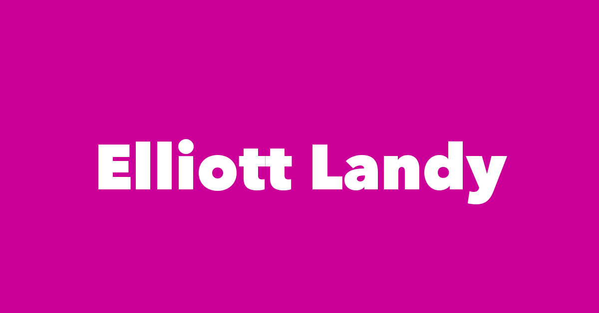 Elliott Landy - Spouse, Children, Birthday & More