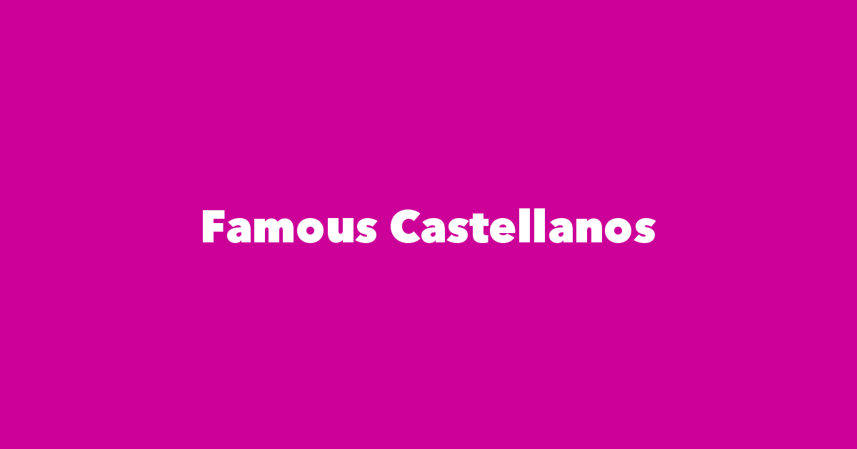 Most Famous People with Last Name Castellano - #1 is Paul Castellano