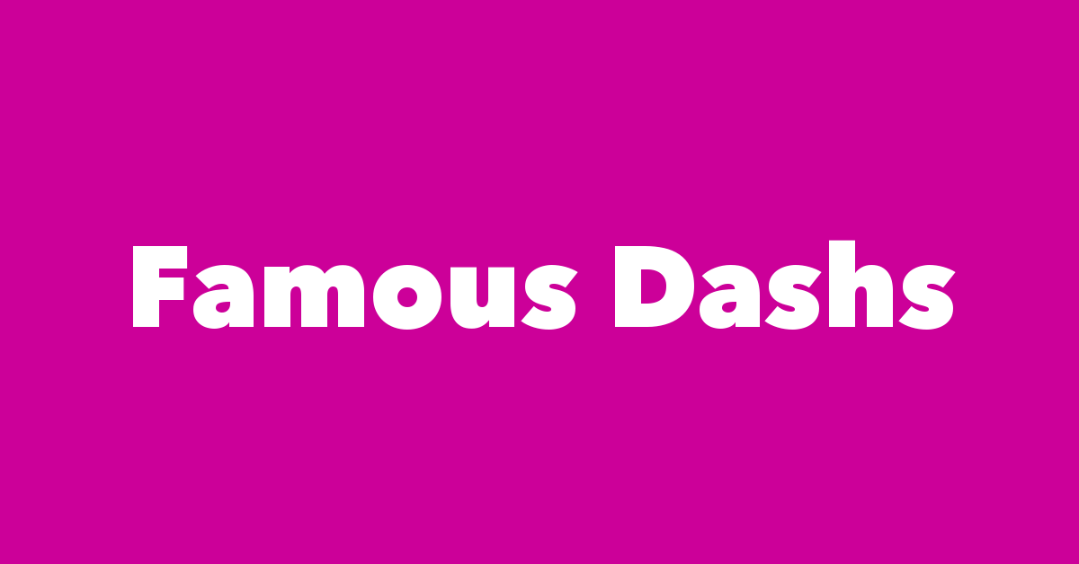 Most Famous People with Last Name Dash - #1 is Damon Dash