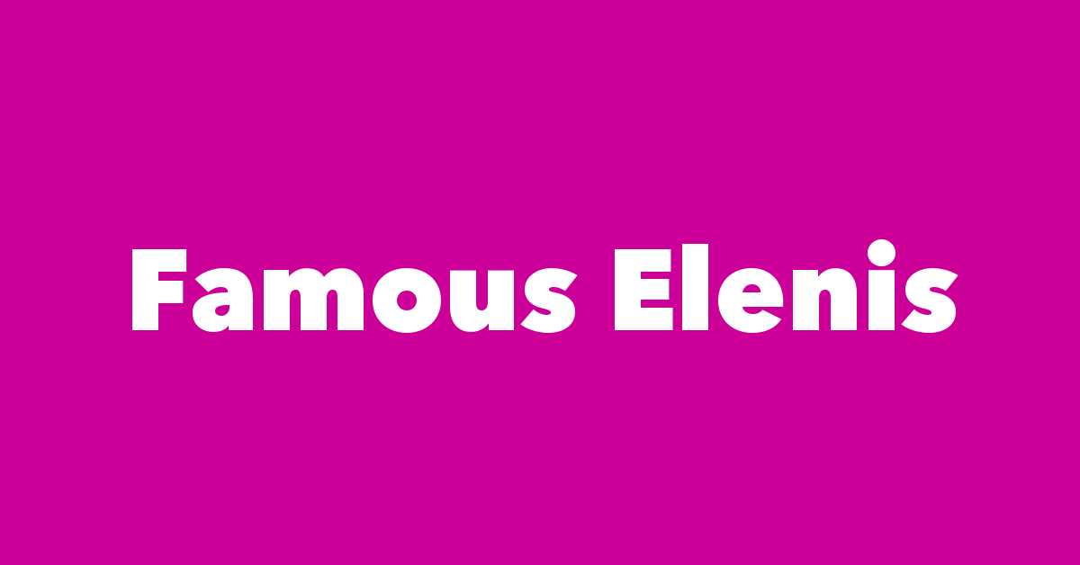 Most Famous People Named Eleni - #1 is Eleni Karaindrou
