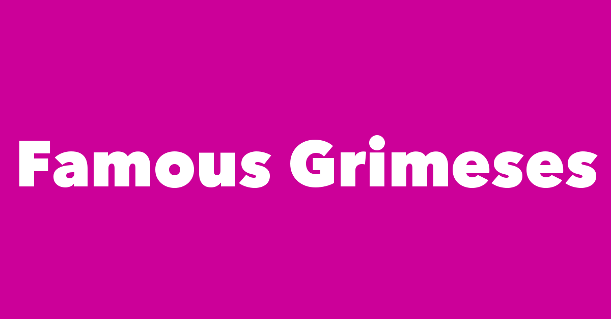 Most Famous People with Last Name Grimes - #1 is Rick Grimes