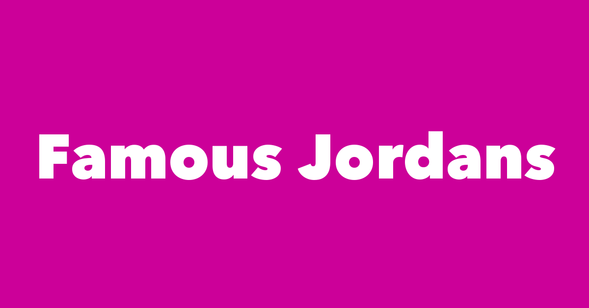 Most Famous People Named Jordan - #1 is Juicy J