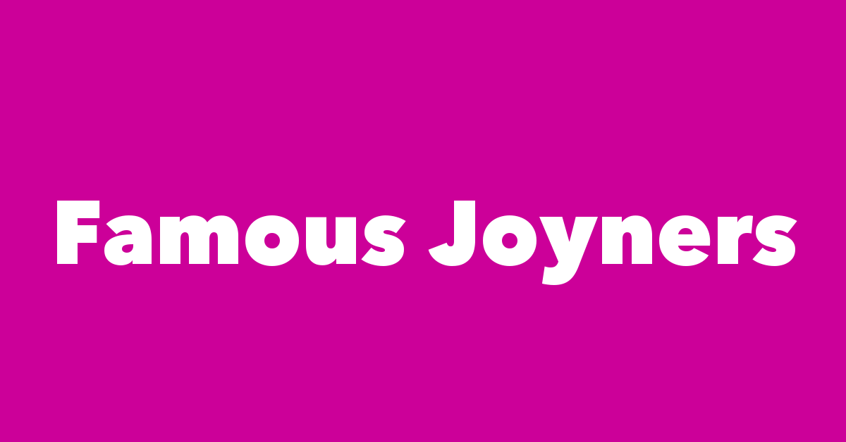 Most Famous People with Last Name Joyner - #1 is Jackie Joyner-Kersee