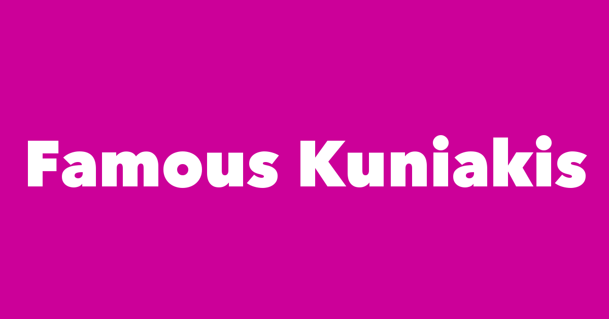 Most Famous People Named Kuniaki - #1 is Kuniaki Koiso