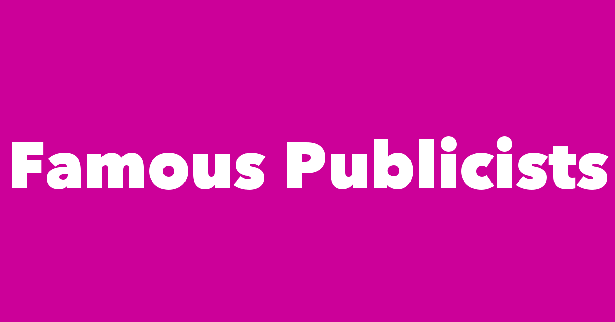 Most Famous Publicists - #1 is Gotthold Ephraim Lessing