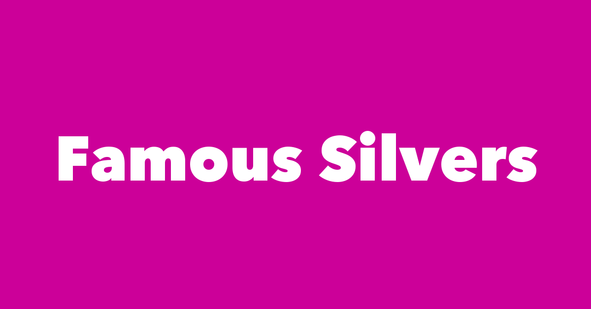 Most Famous People with Last Name Silver - #1 is Horace Silver