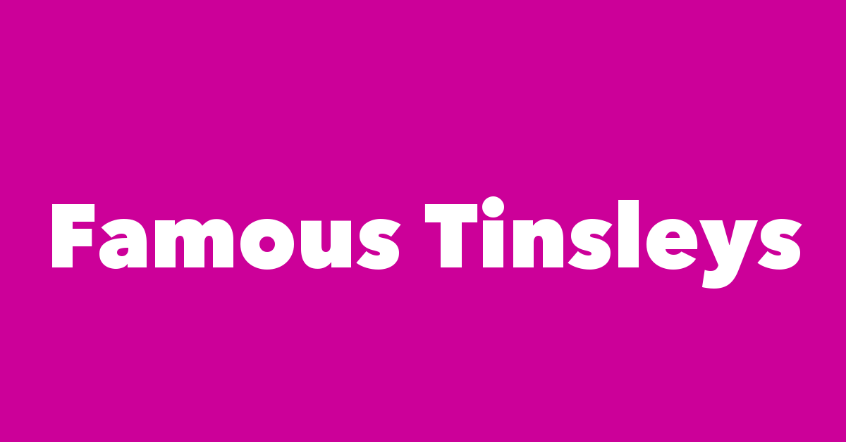 Most Famous People with Last Name Tinsley - #1 is Boyd Tinsley