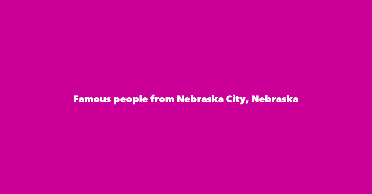 Famous People From Nebraska City, Nebraska - #1 is Pete Ricketts