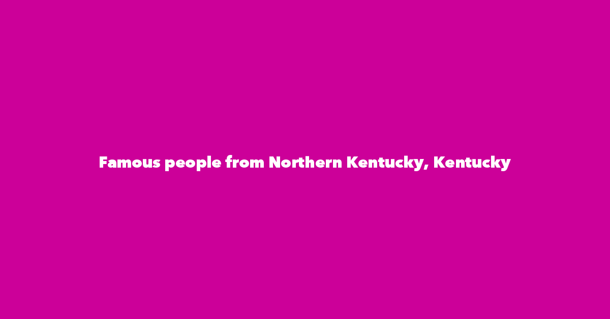 Famous People From Northern Kentucky, Kentucky - #1 is Pat O'Brien ...