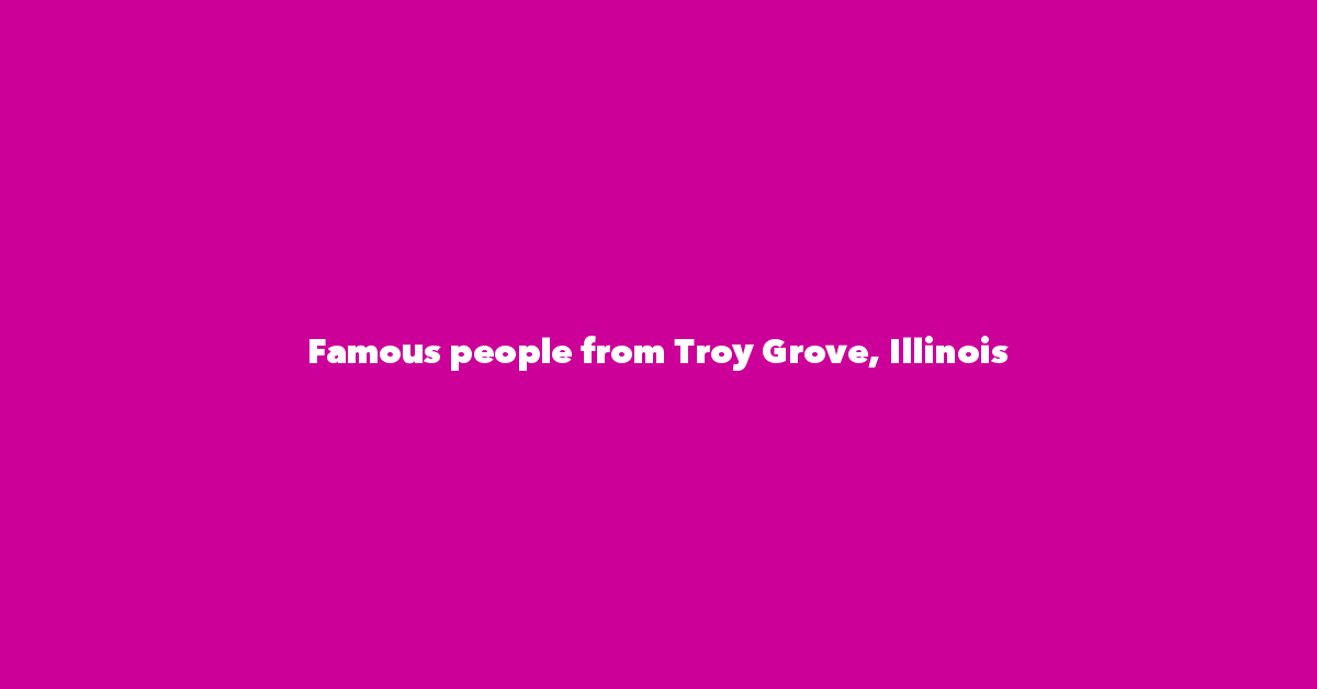 Famous People From Troy Grove, Illinois - #1 is "Wild Bill" Hickok