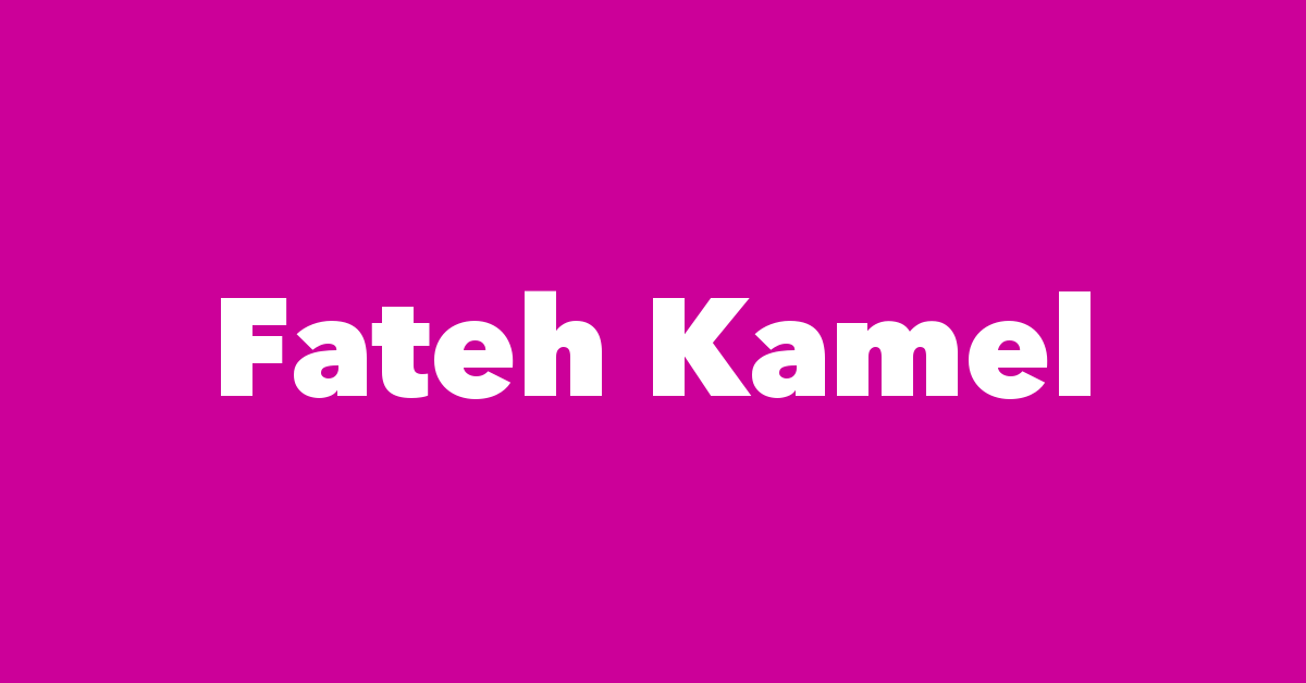 Fateh Kamel - Spouse, Children, Birthday & More