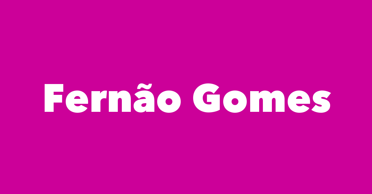 Fernão Gomes - Spouse, Children, Birthday & More
