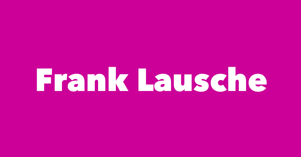 Frank Lausche - Spouse, Children, Birthday & More
