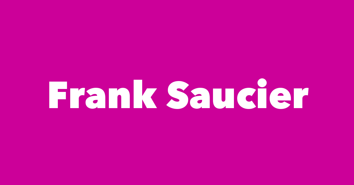 Frank Saucier - Spouse, Children, Birthday & More
