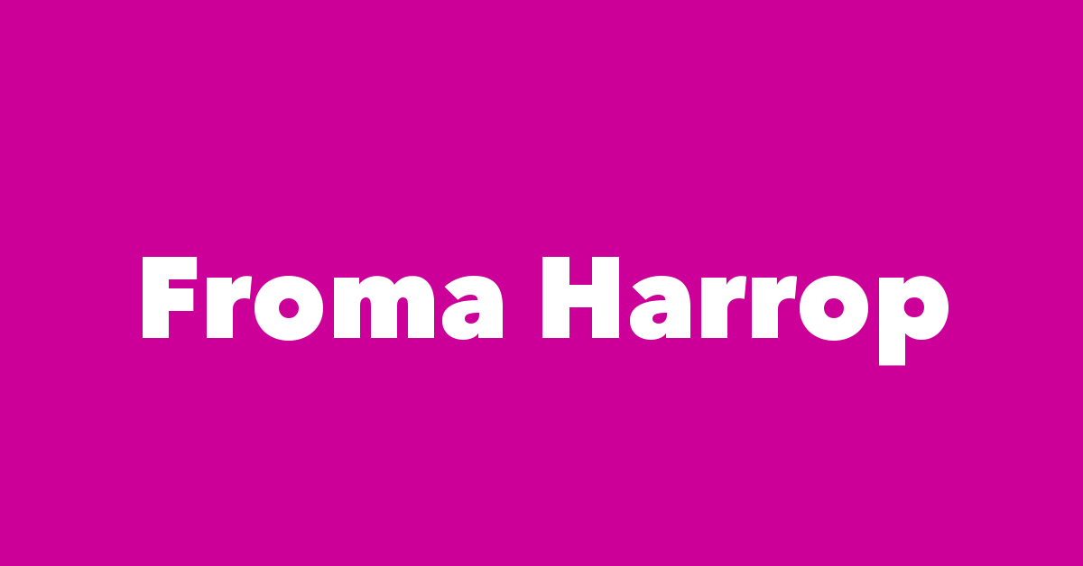 Froma Harrop - Spouse, Children, Birthday & More