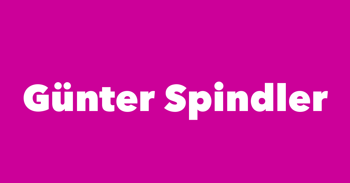 Günter Spindler - Spouse, Children, Birthday & More
