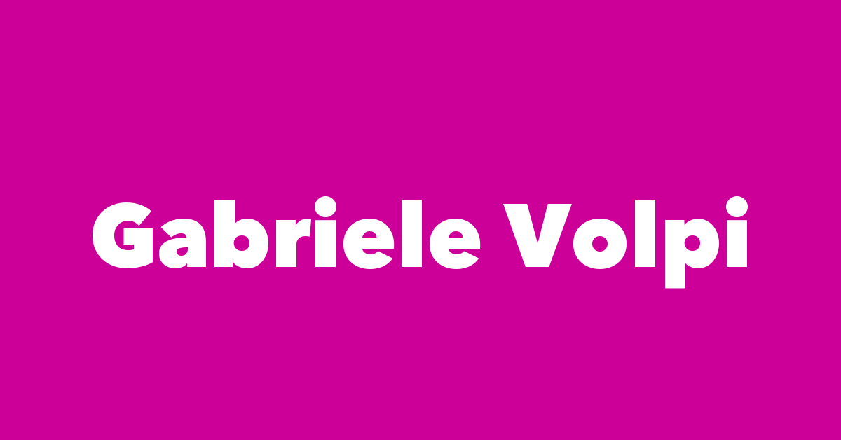 Gabriele Volpi - Spouse, Children, Birthday & More