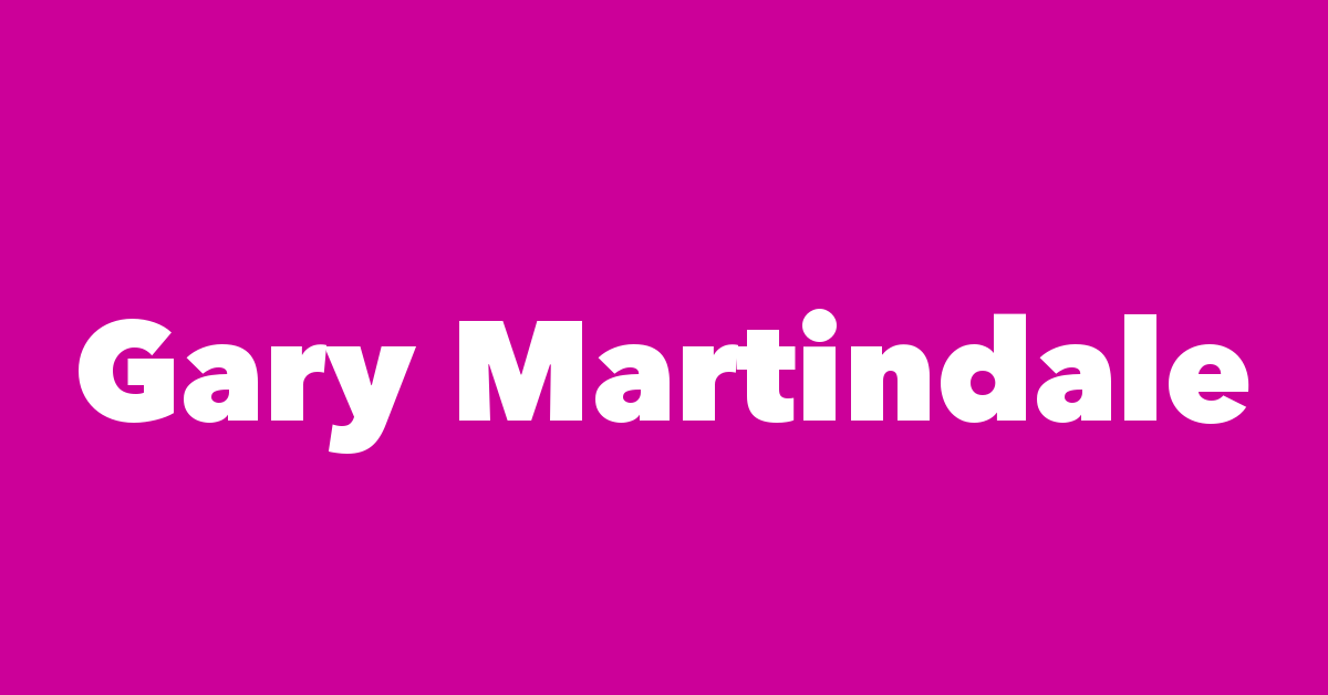 Gary Martindale - Spouse, Children, Birthday & More