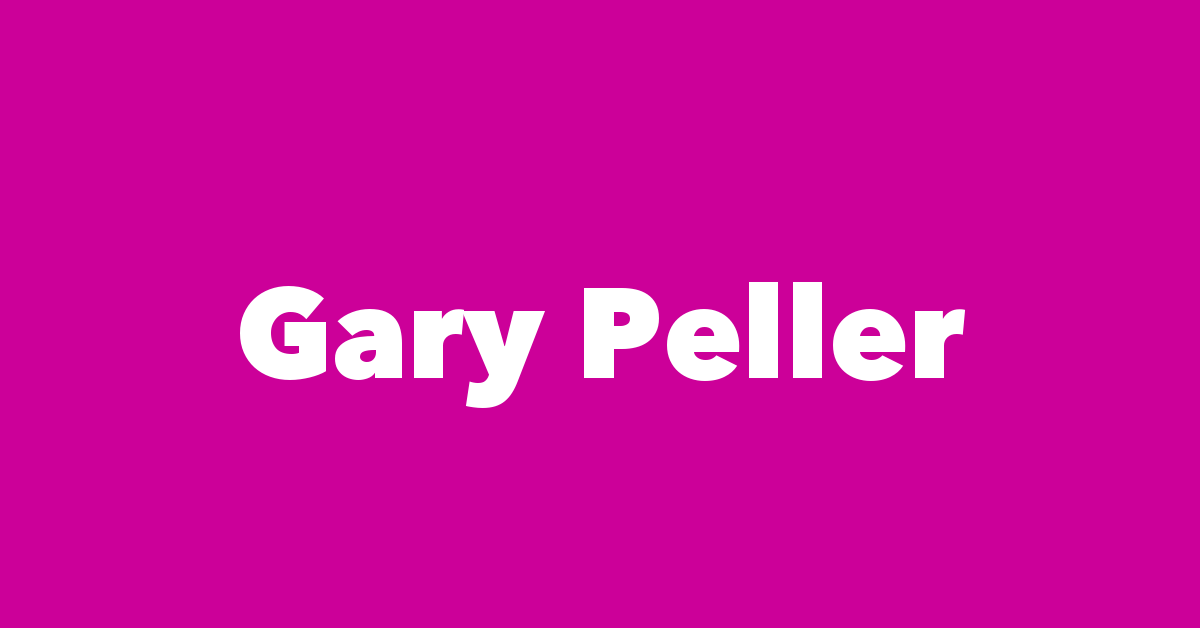 Gary Peller - Spouse, Children, Birthday & More