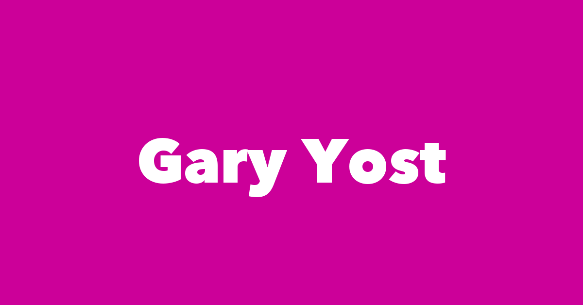 Gary Yost - Spouse, Children, Birthday & More