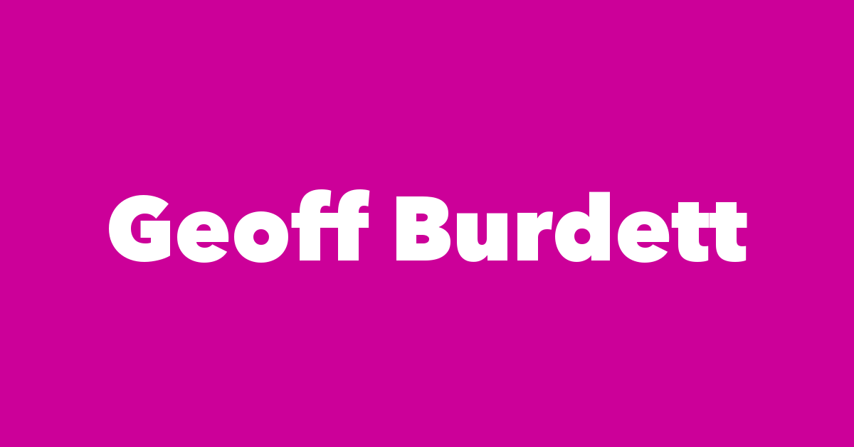 Geoff Burdett - Spouse, Children, Birthday & More