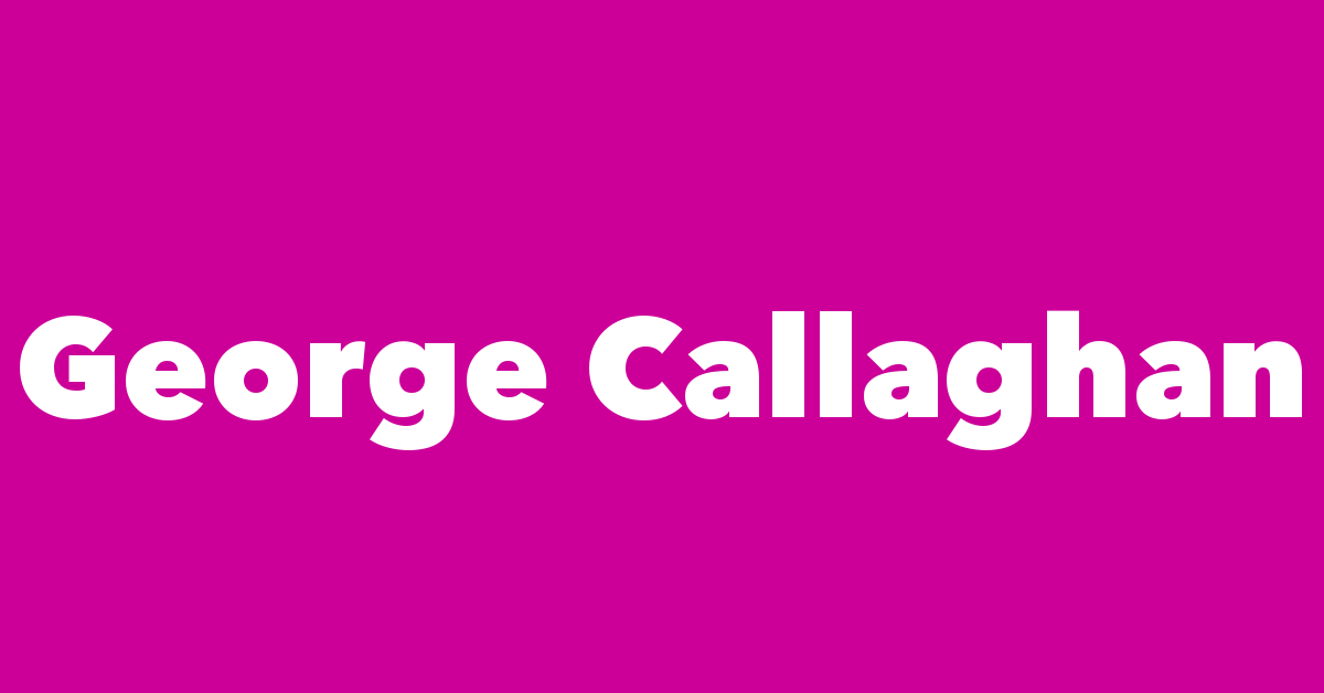 George Callaghan - Spouse, Children, Birthday & More