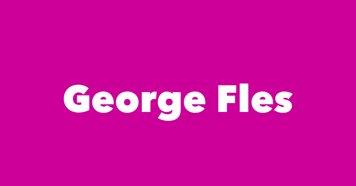 George Fles - Spouse, Children, Birthday & More