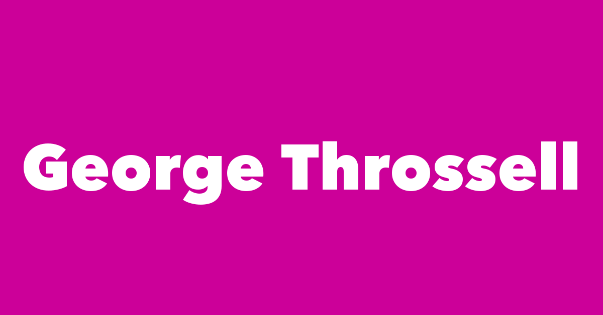 George Throssell - Spouse, Children, Birthday & More