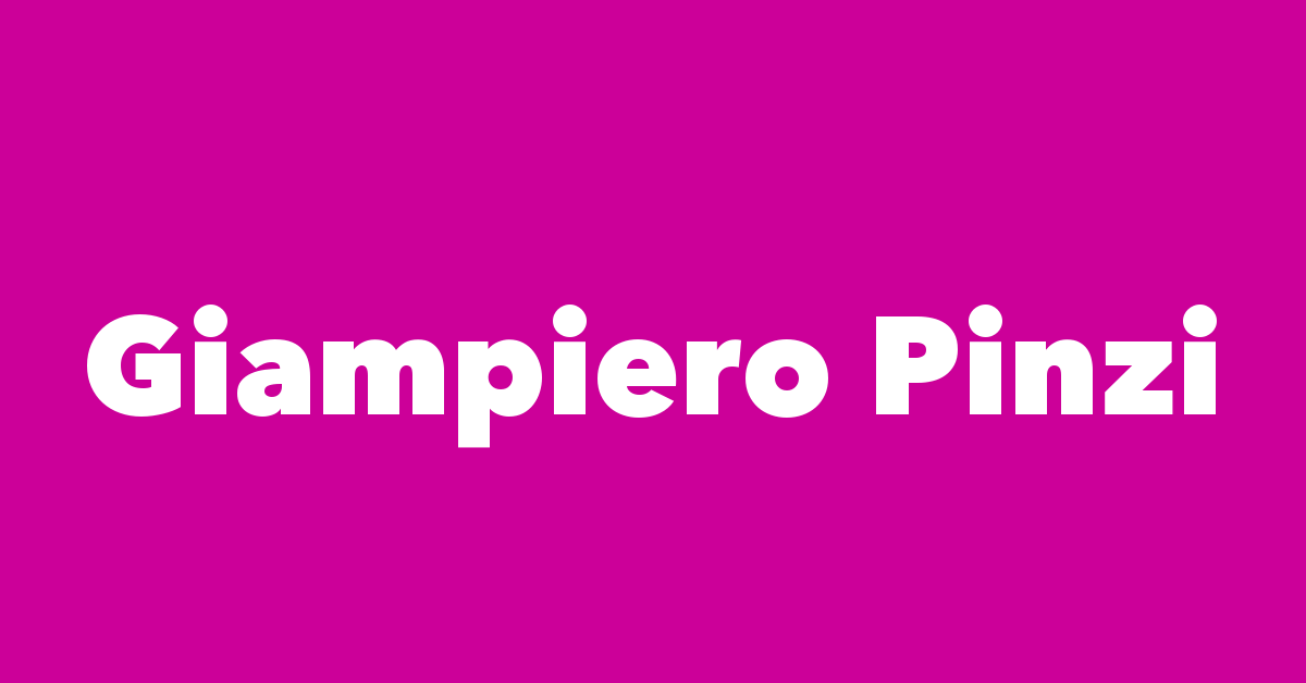 Giampiero Pinzi - Spouse, Children, Birthday & More