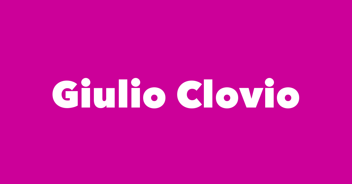 Giulio Clovio - Spouse, Children, Birthday & More