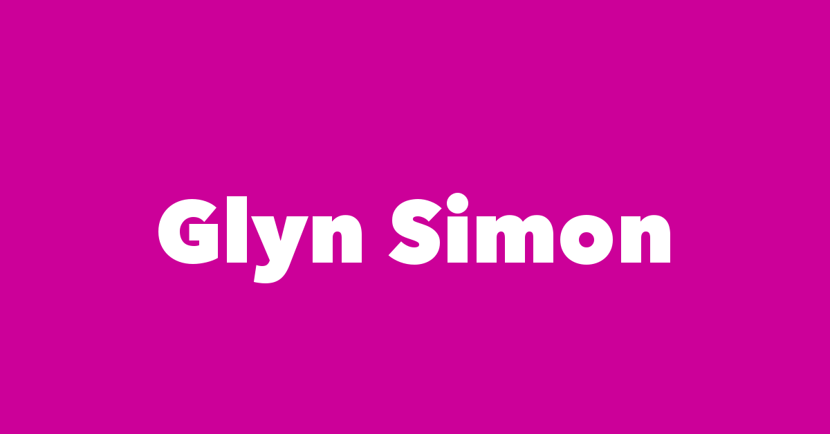 Glyn Simon - Spouse, Children, Birthday & More