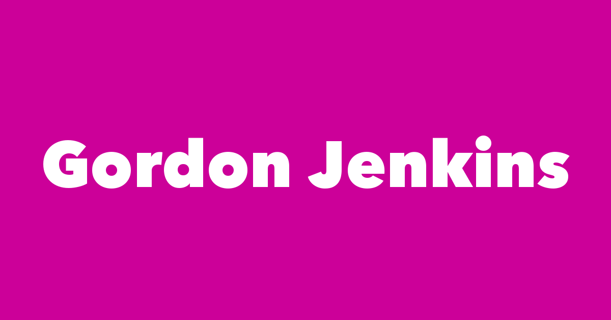 Gordon Jenkins - Spouse, Children, Birthday & More