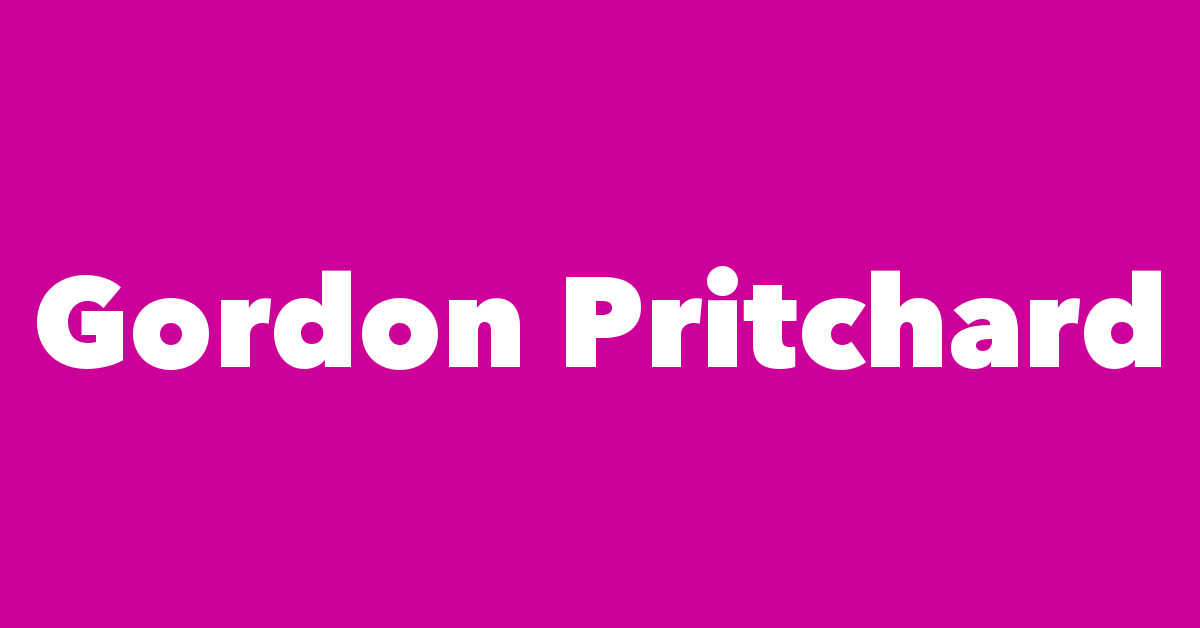 Gordon Pritchard - Spouse, Children, Birthday & More