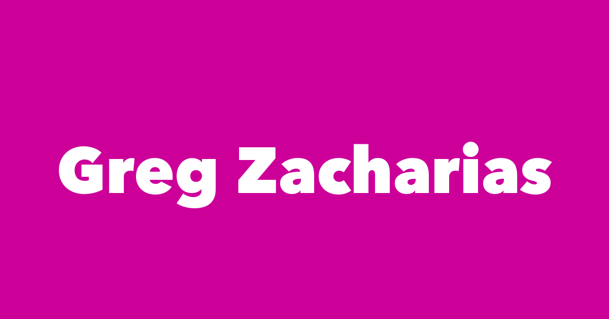 Greg Zacharias - Spouse, Children, Birthday & More