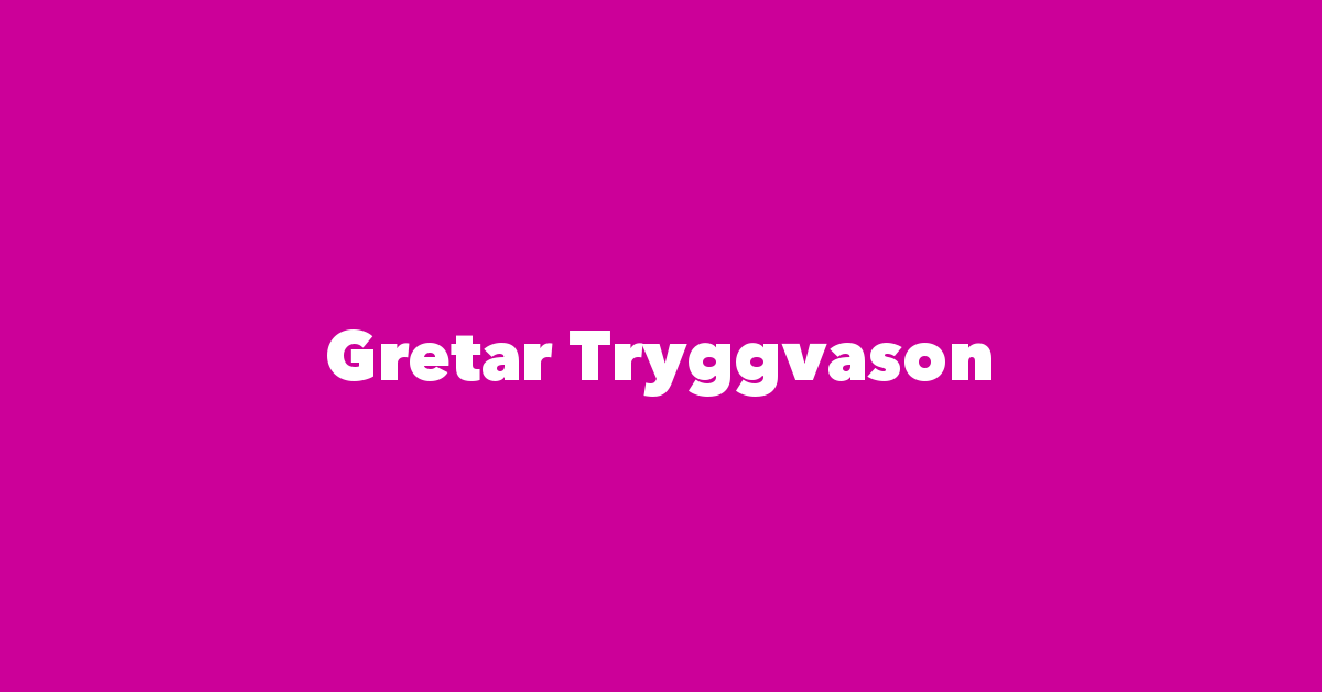 Gretar Tryggvason - Spouse, Children, Birthday & More