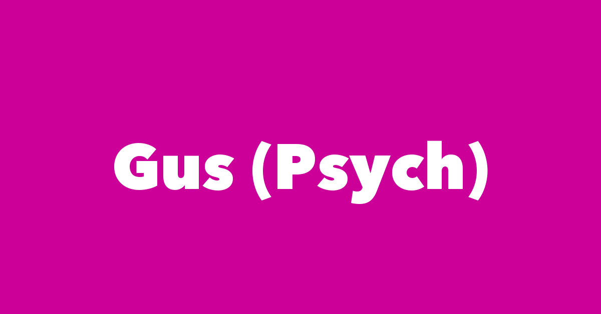 Gus (Psych) - Spouse, Children, Birthday & More