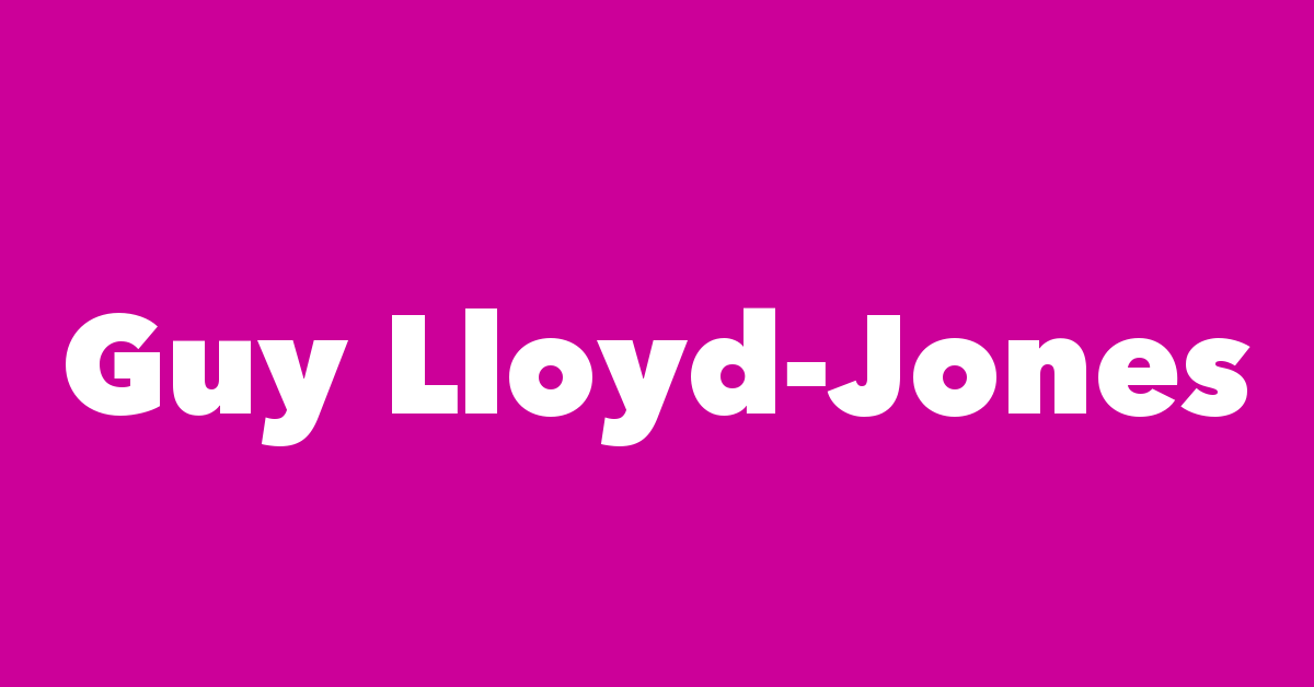 Guy Lloyd-Jones - Spouse, Children, Birthday & More