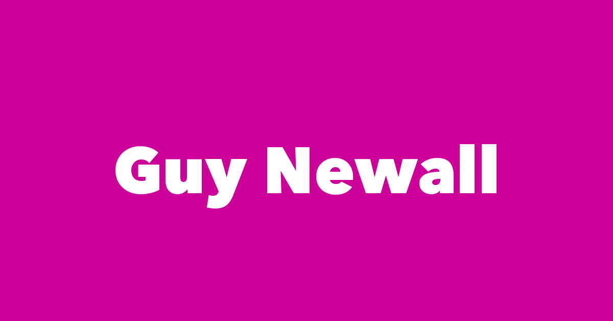 Guy Newall - Spouse, Children, Birthday & More