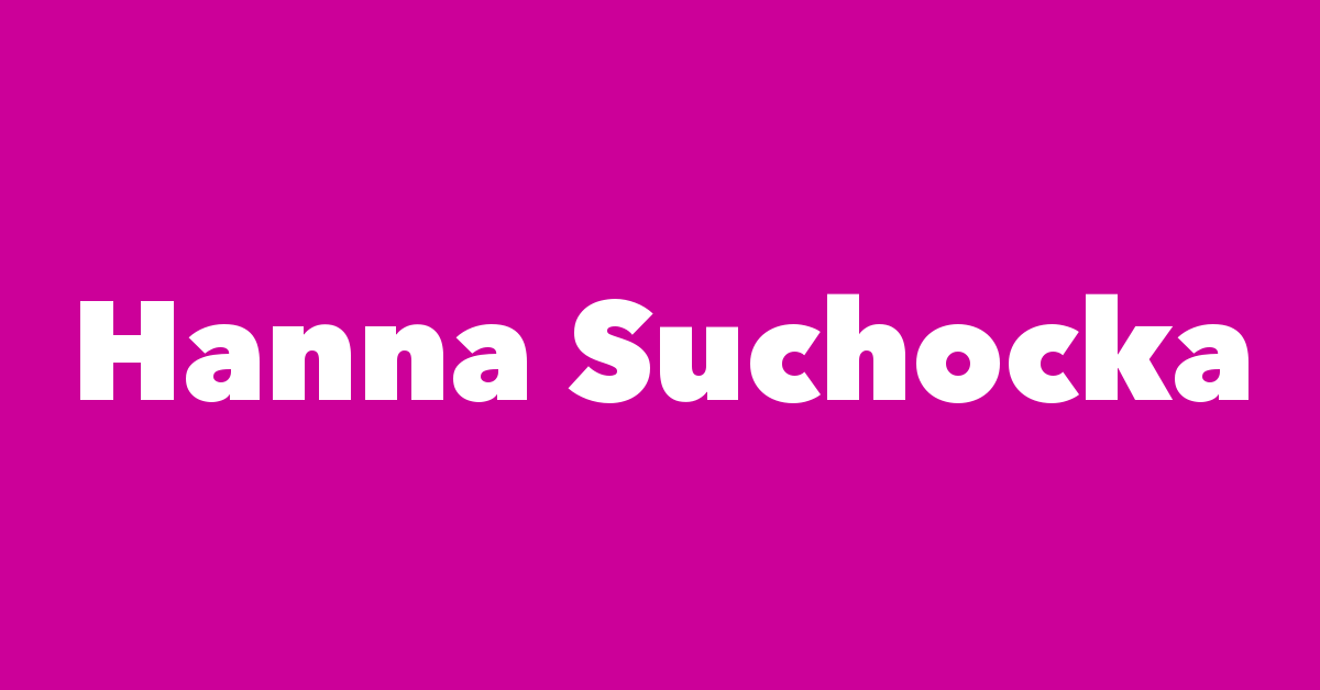 Hanna Suchocka - Spouse, Children, Birthday & More