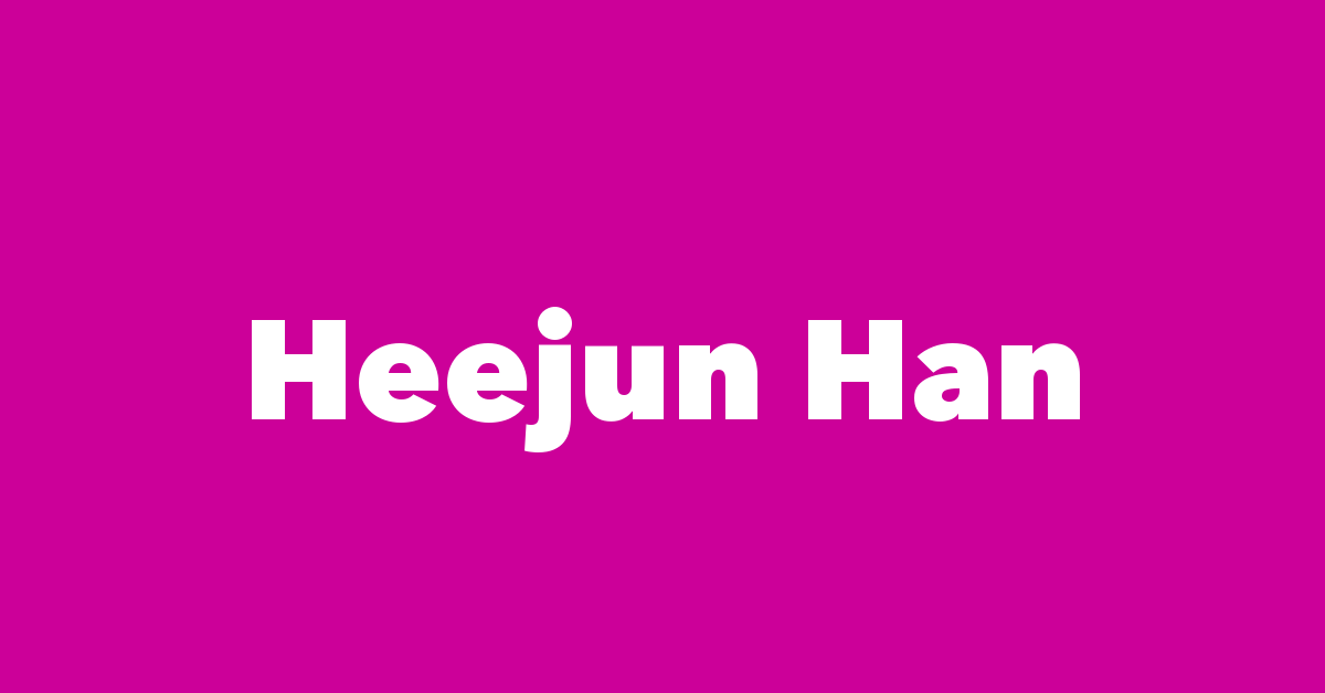 Heejun Han - Spouse, Children, Birthday & More