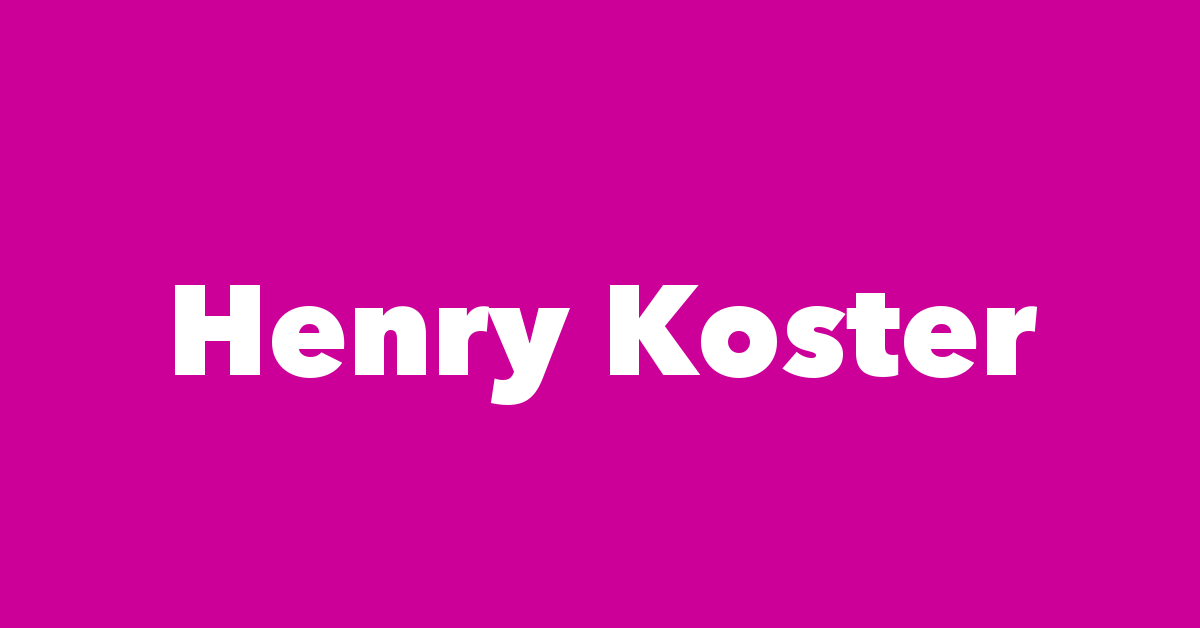 Henry Koster - Spouse, Children, Birthday & More