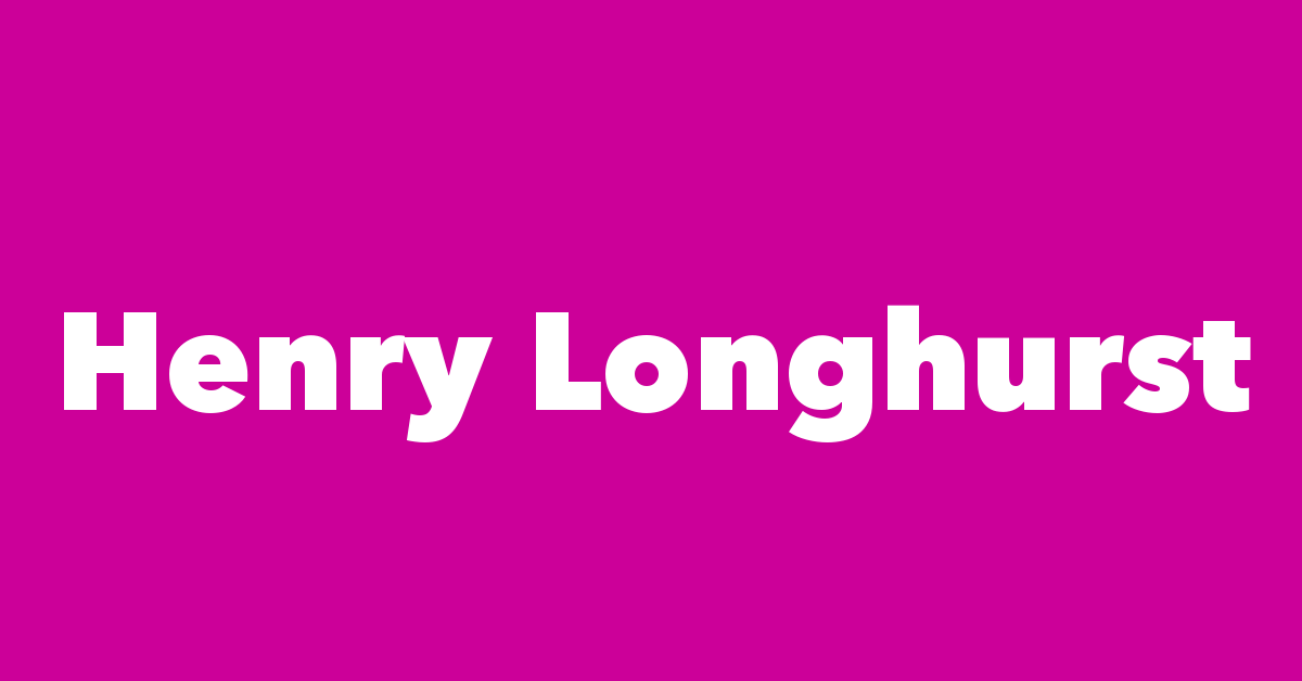 Henry Longhurst - Spouse, Children, Birthday & More