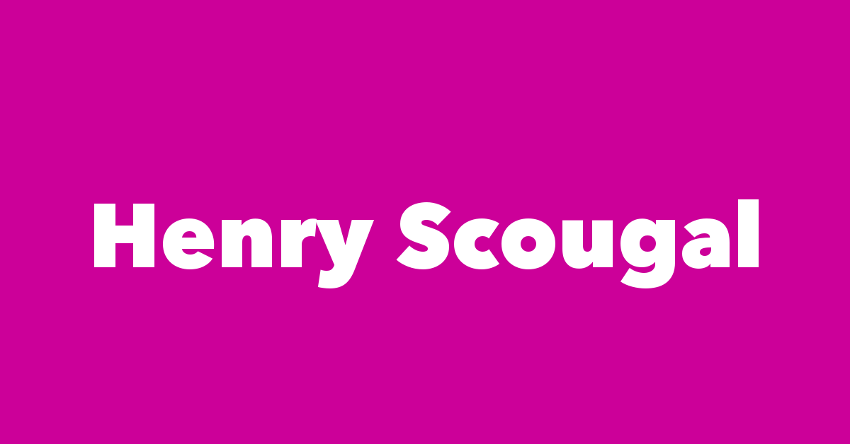 Henry Scougal - Spouse, Children, Birthday & More