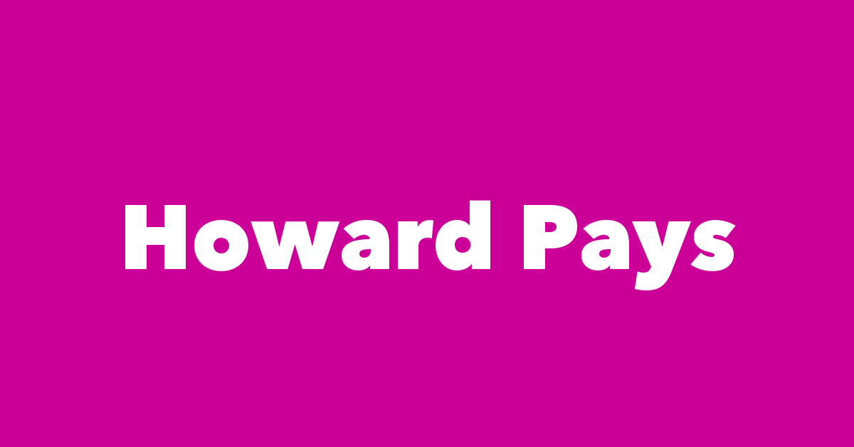 Howard Pays - Spouse, Children, Birthday & More