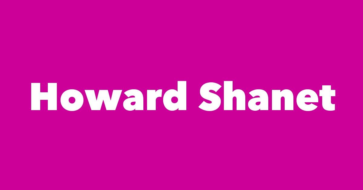 Howard Shanet - Spouse, Children, Birthday & More
