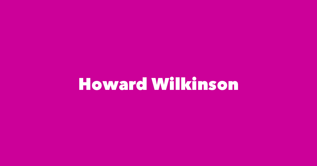 Howard Wilkinson - Spouse, Children, Birthday & More