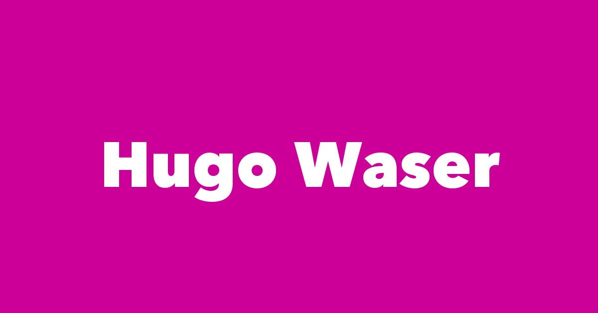 Hugo Waser - Spouse, Children, Birthday & More