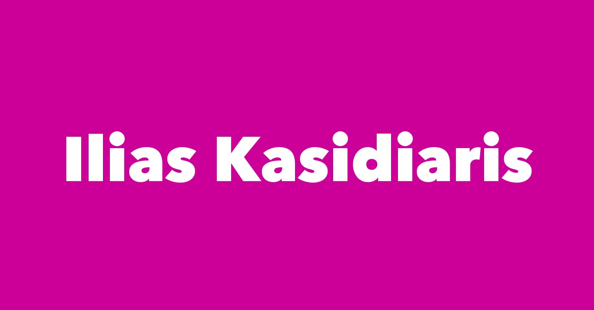 Ilias Kasidiaris - Spouse, Children, Birthday & More